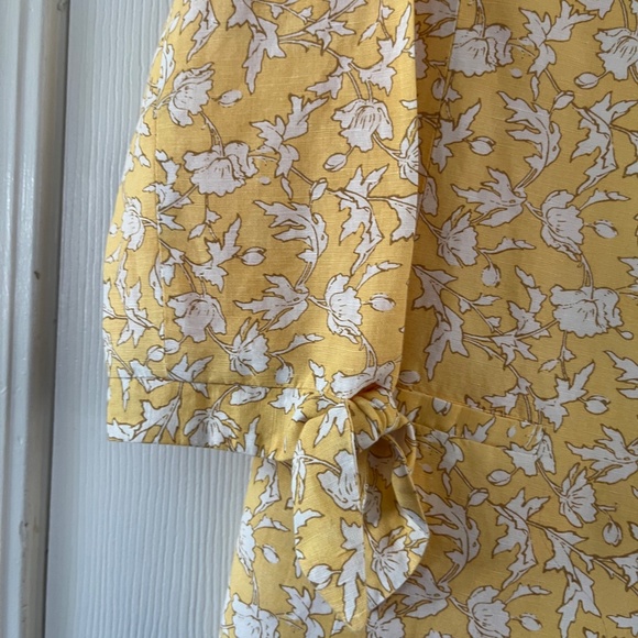 CeCe | Jackets & Coats | Nwt Cece Meadow Monet Blazer Yellow Floral ...